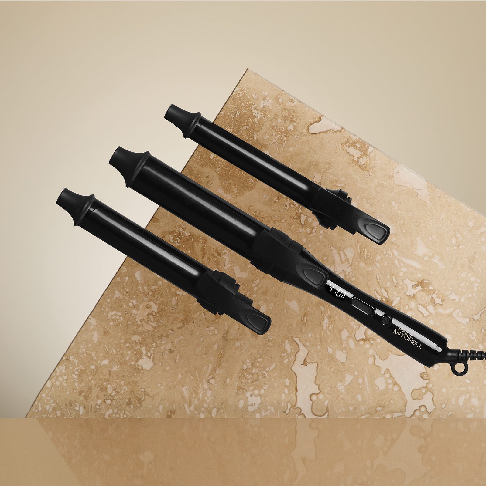 Paul Mitchell Clipped 3-in-1 Ceramic Interchangeable Curling Iron