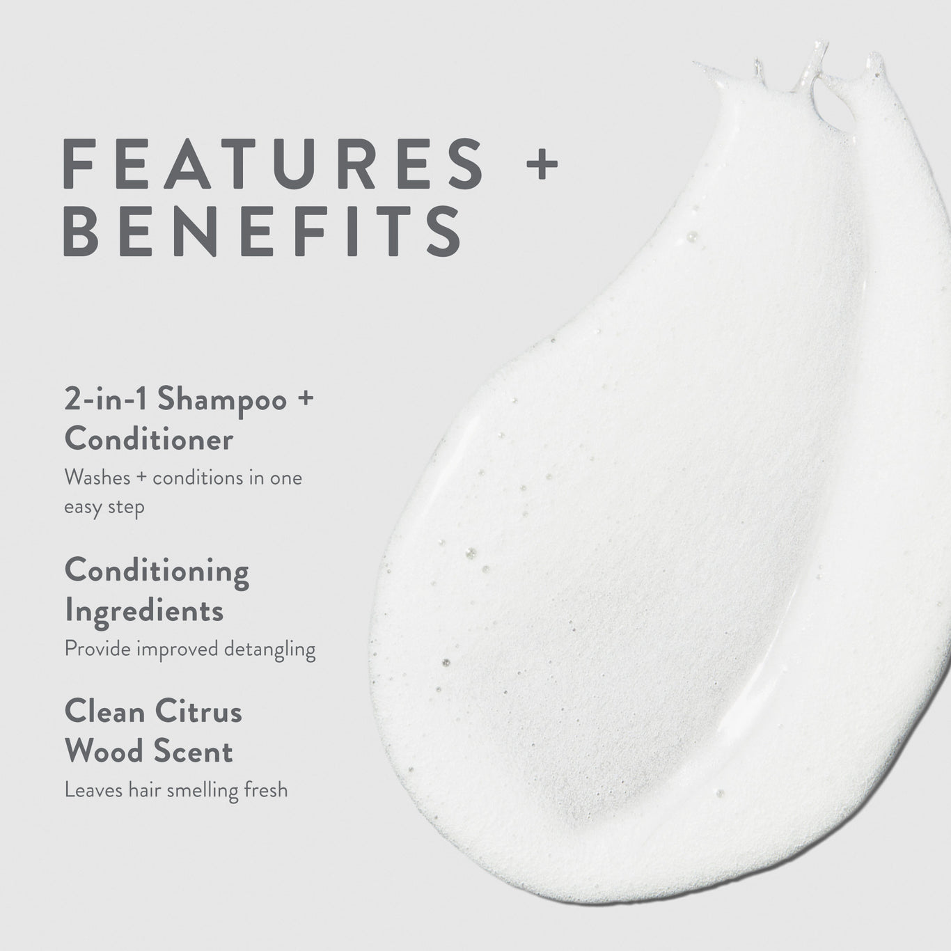 Double Hitter 2-in-1 Shampoo & Conditioner | MITCH | JPMS